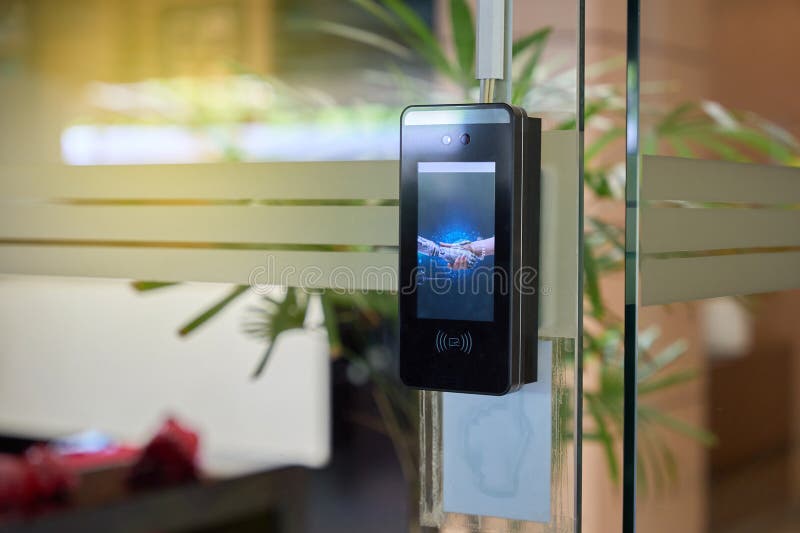 Hotel Digital Door Lock for Security System Stock Photo - Image of ...