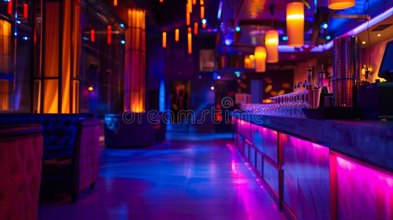 Hotel Discotheque Featuring Energetic Dance Competitions and DJ Music ...