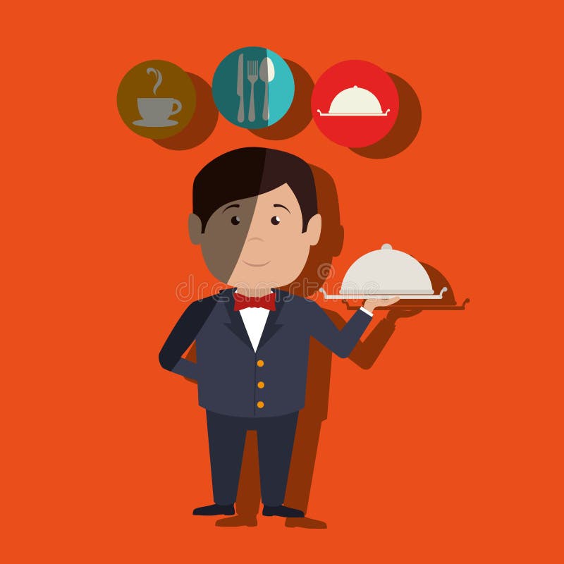 Hotel employees design stock illustration. Illustration of colorful ...