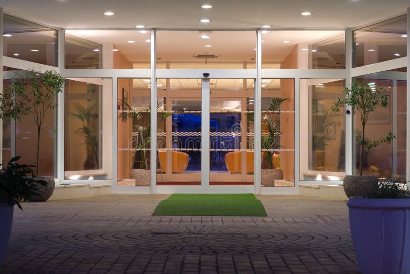 Hotel entrance stock image. Image of elegant, hotel, fancy - 20692115