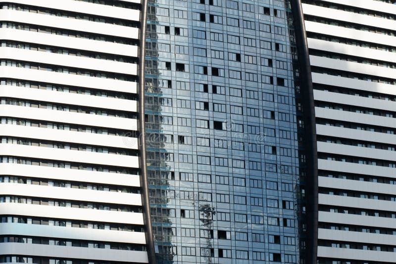 Hotel Exterior, Facade of a Modern Building, Urban Architecture Stock ...