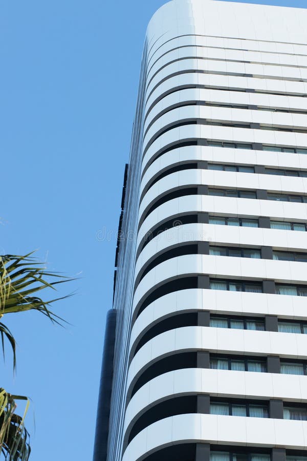 Hotel Exterior, Facade of a Modern Building, Urban Architecture Stock ...