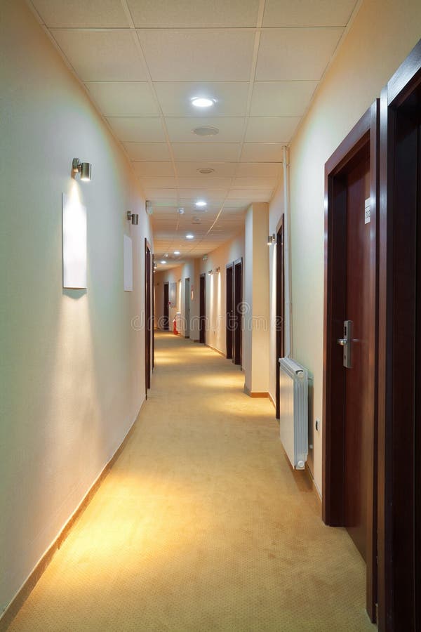 Hotel Hall Lobby Ceiling Led Lighting Stock Image - Image of electric ...