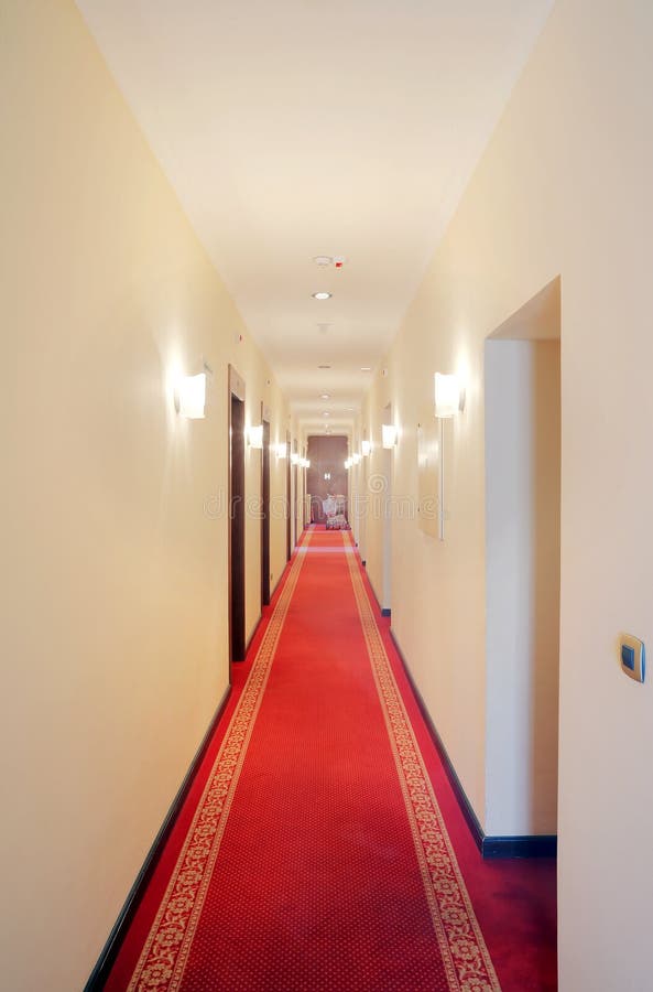 Hotel halls stock image. Image of interior, ceiling, retro - 25530765