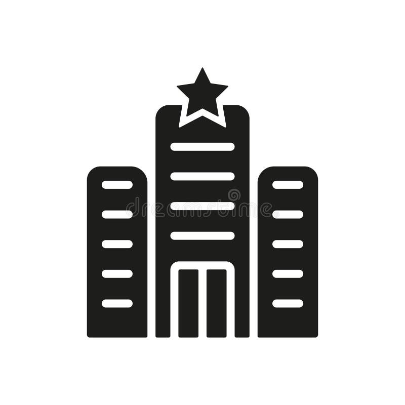 Hotel Icon Vector Design Templates Simple and Modern Stock Vector ...