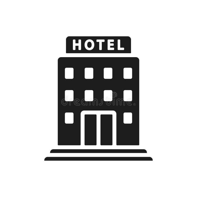 Hotel Icon Vector Design Templates Simple and Modern Stock Vector ...