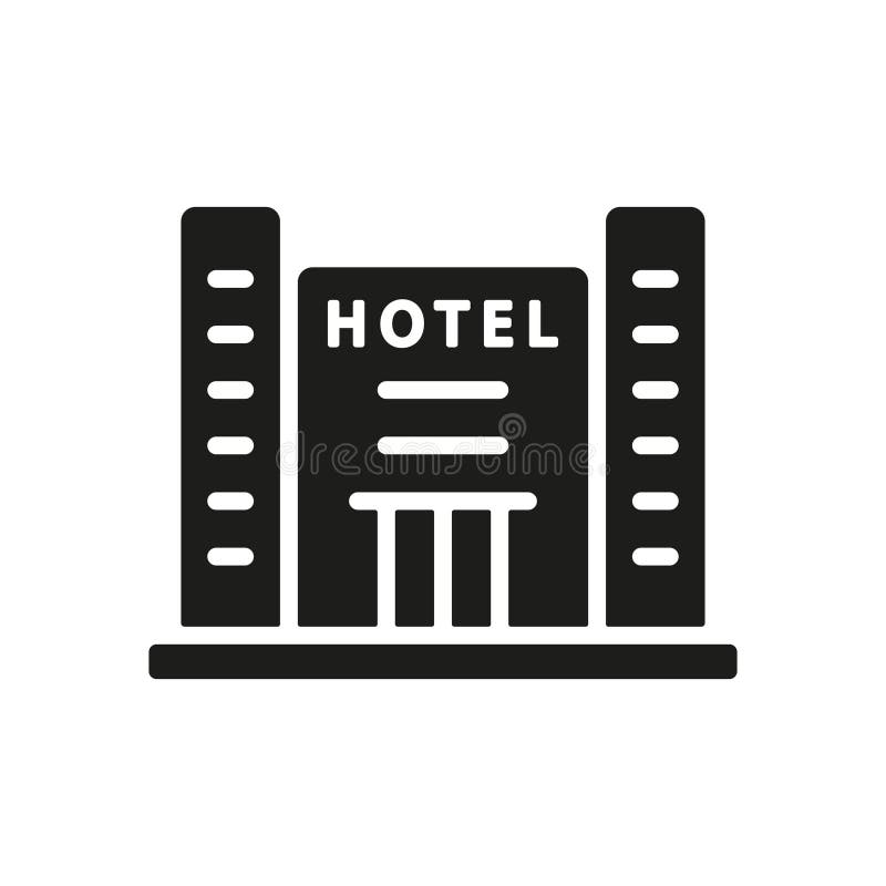 Hotel Icon Vector Design Templates Simple and Modern Stock Vector ...