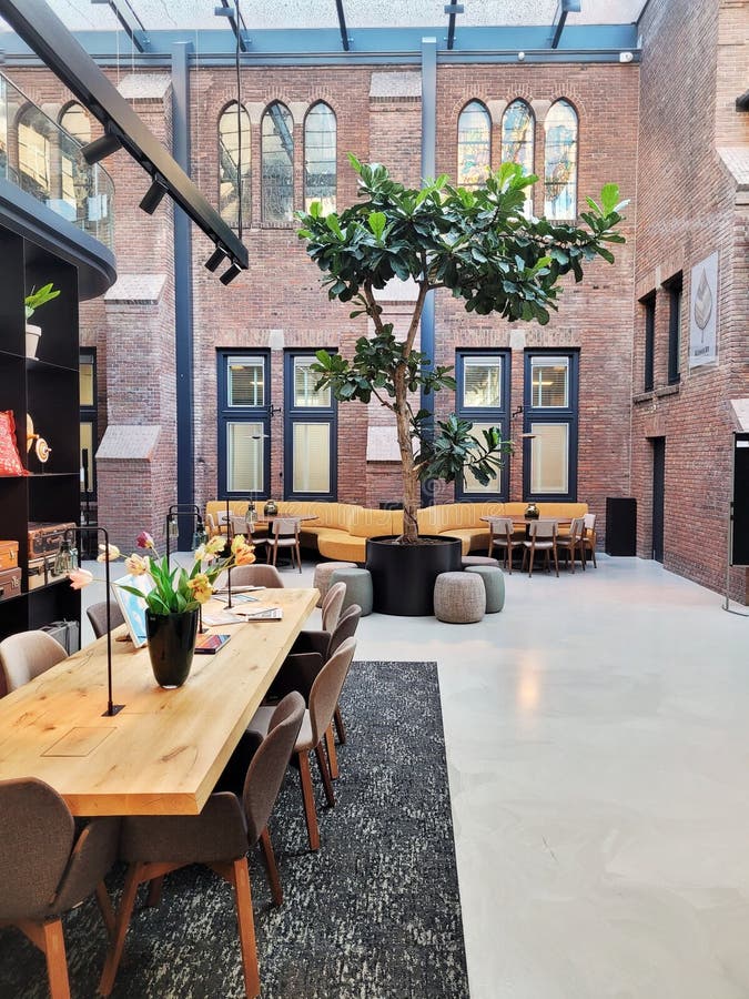 Hotel interior, Holland editorial photography. Image of light - 276451992