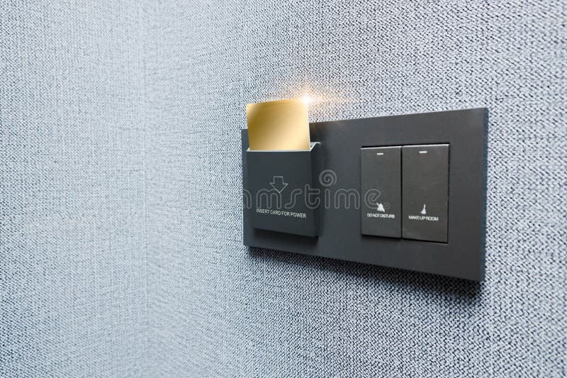 Hotel Key Card, Energy Saving Switch Insert Key for Power, Key Card ...