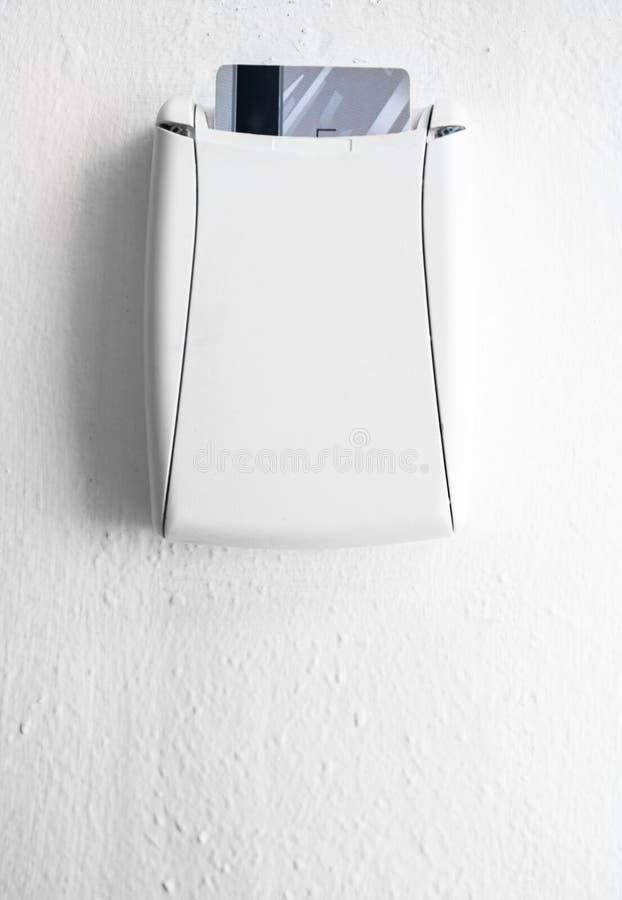 Hotel key card reader stock photo. Image of hotel, room - 313961318