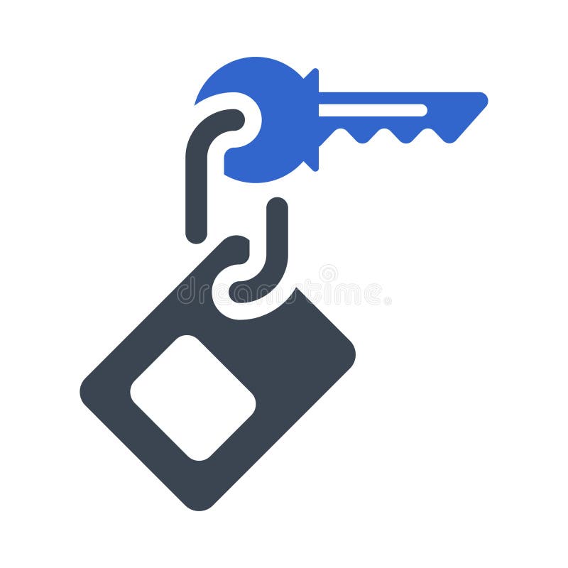 Hotel key icon stock vector. Illustration of apartment - 273799684