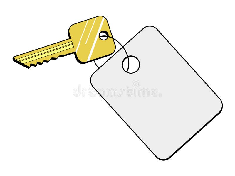 Hotel key stock illustration. Illustration of lock, sign - 60649285