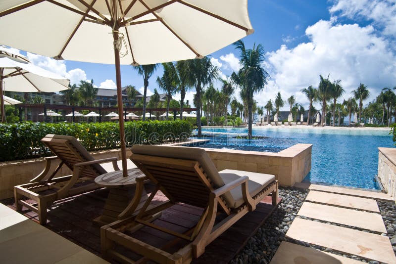 Hotel lagoon room stock photo. Image of travel, deck - 65005526