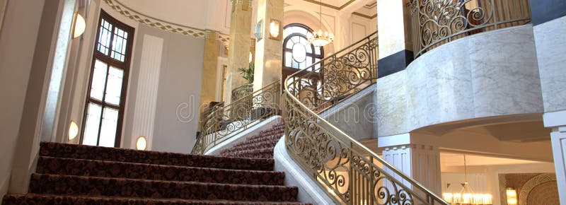 Hotel lobby banner stock photo. Image of lights, lighting - 15666878