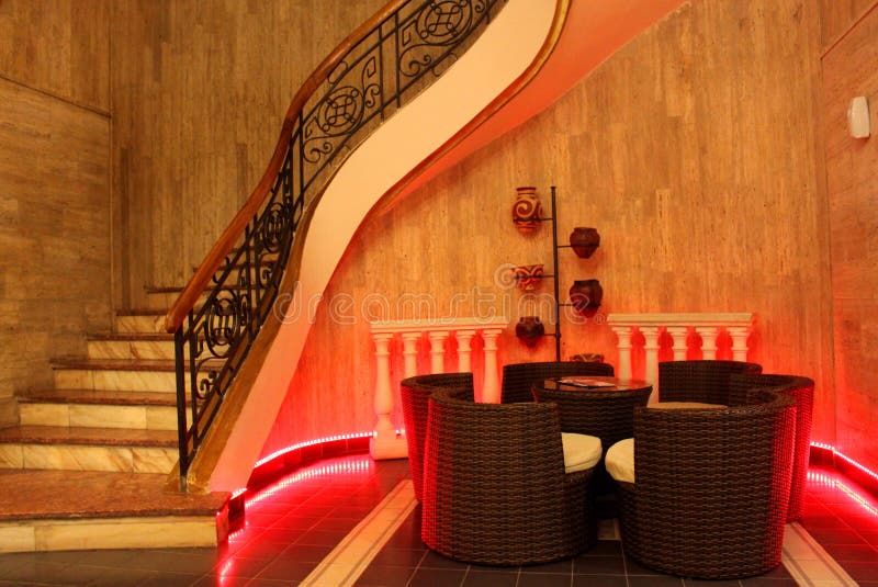 Hotel lobby stock image. Image of decoration, accommodation - 35219189