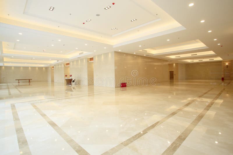 The hotel lobby stock image. Image of building, empty - 187875307