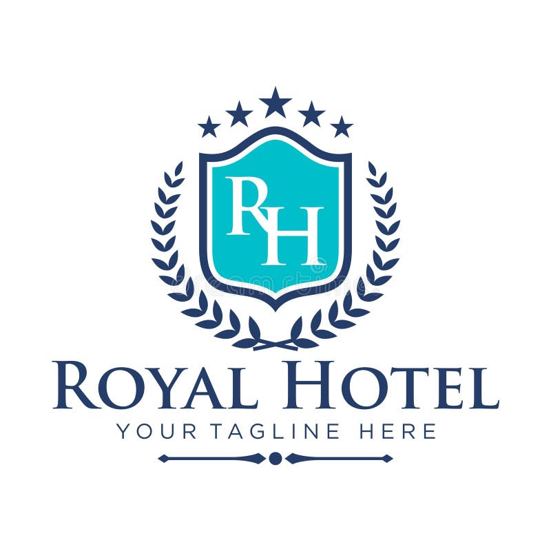 Hotel Logo Template ilustración del vector. Ilustración de viaje - 58786584