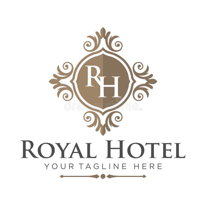 Hotel Logo Template stock vector. Illustration of royal - 58362974