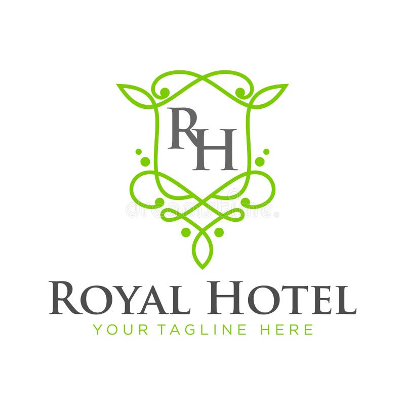Hotel Logo Template stock vector. Illustration of royal - 58362974