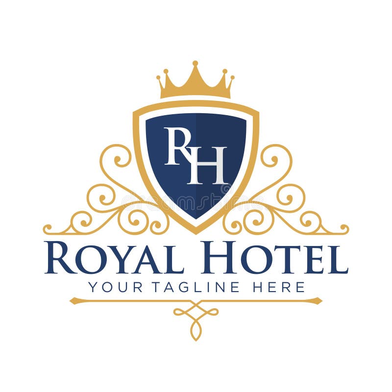 Hotel Logo Template stock vector. Illustration of royal - 58362974