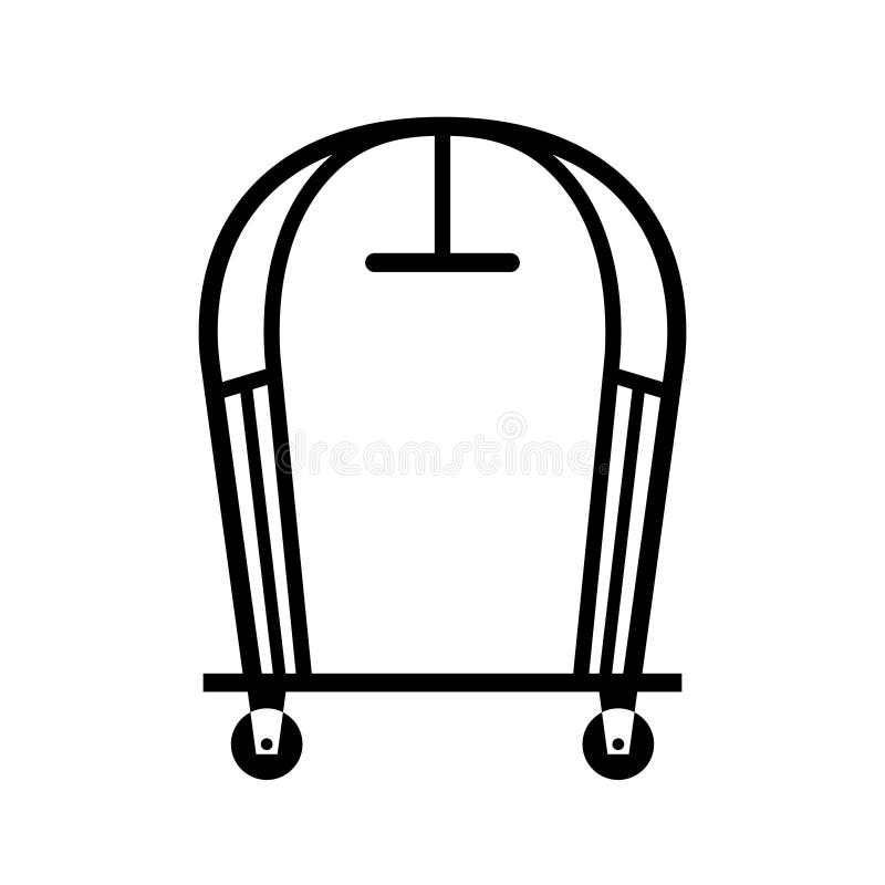 Luggage Carts Stock Illustrations – 79 Luggage Carts Stock ...