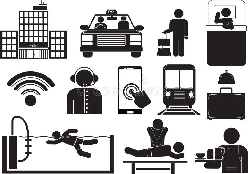 Hotel-Management stock illustration. Illustration of series - 72069951