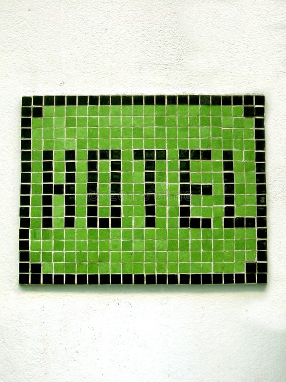 Hotel mosaic sign stock photo. Image of retro, hotel, holiday - 208014