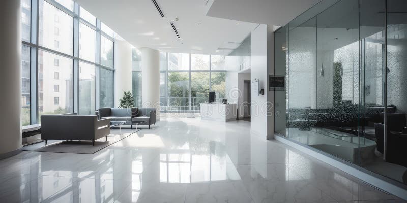 Office Building Lobby Floor Plan