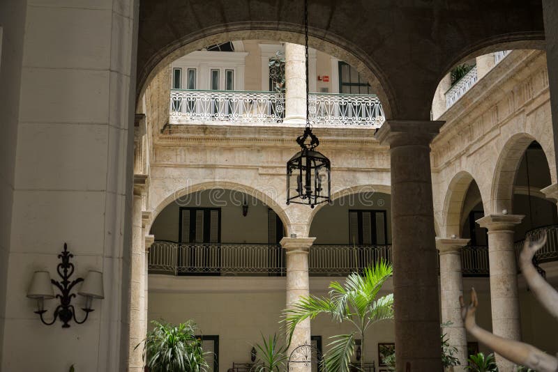 Hotel in old havana stock photo. Image of church, cuba - 58210530