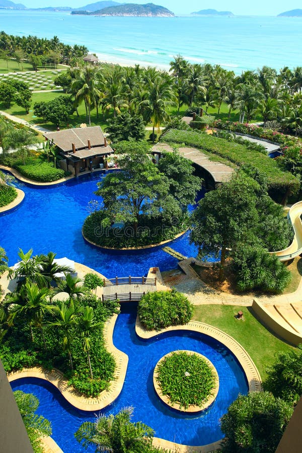 Hotel pool stock photo. Image of lifestyle, hotel, relax - 13757142