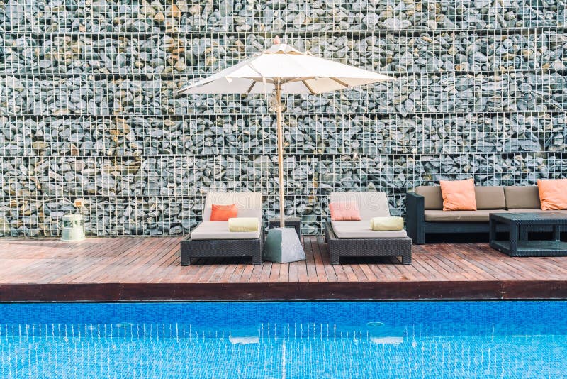 Hotel pool resort stock image. Image of palm, people - 64467381