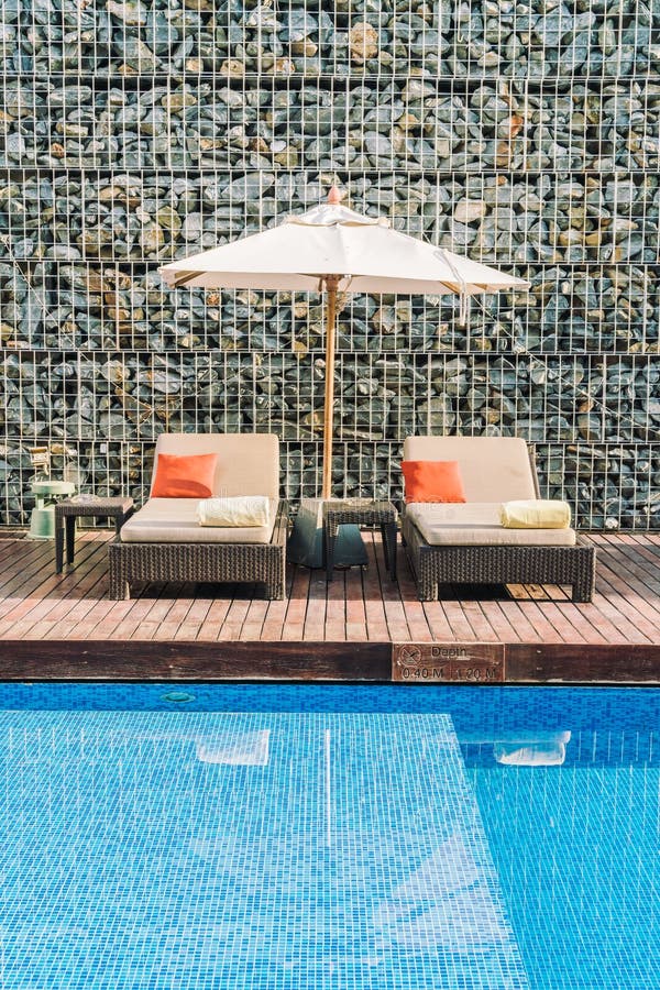 Hotel pool resort stock image. Image of poolside, beach - 64467437