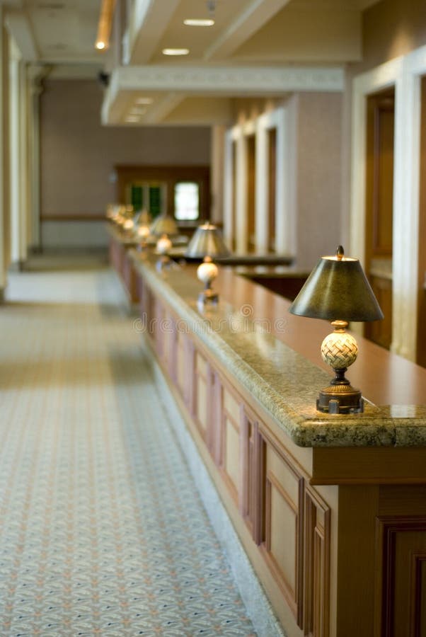 Hotel Reception stock image. Image of carpet, service - 6476797
