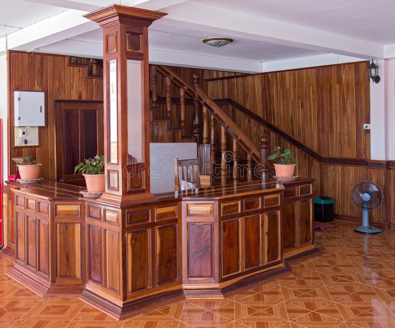 Hotel reception stock photo. Image of apartment, ornament - 40330530