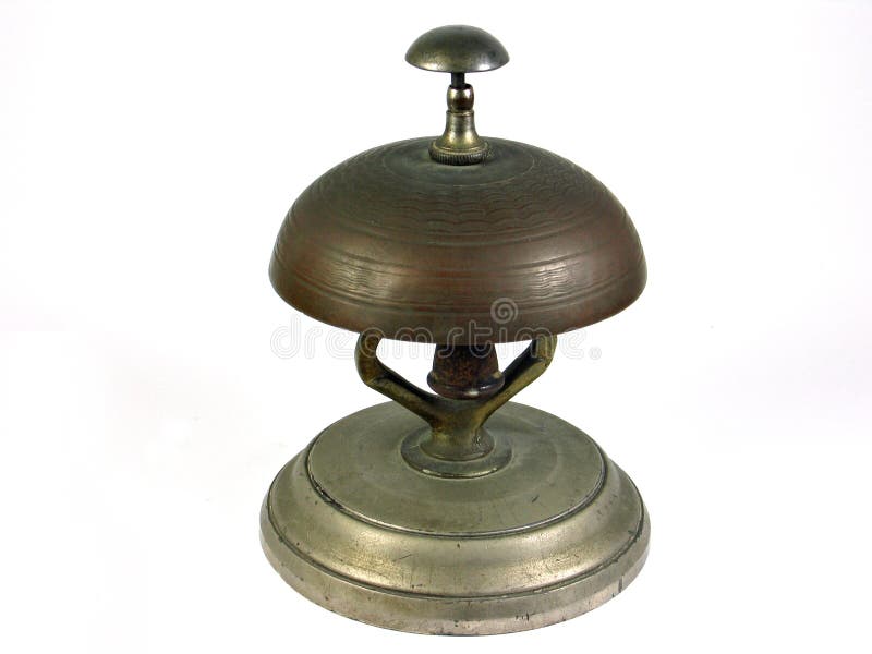 Hotel Reception Service Bell Stock Image - Image of clerk, bellhop: 4847791
