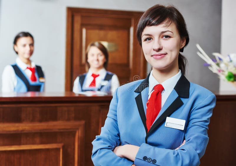 Hotel reception with bell stock image. Image of bell - 44648471