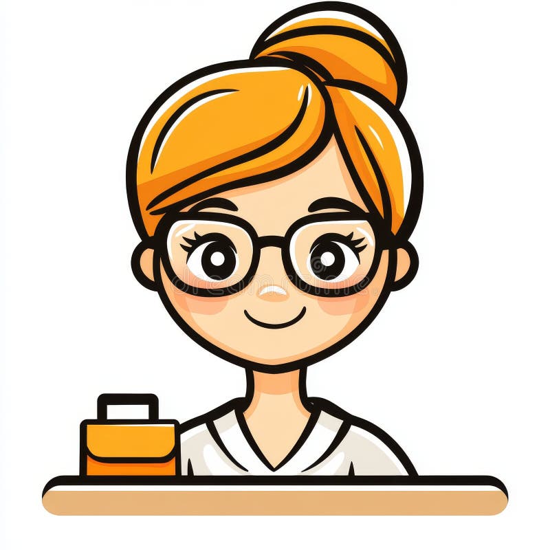 At the Hotel, the Receptionist Behind the Front Desk is Assisting a ...