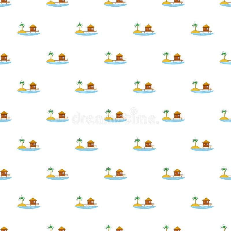 Hotel resort pattern stock vector. Illustration of holiday - 120190132