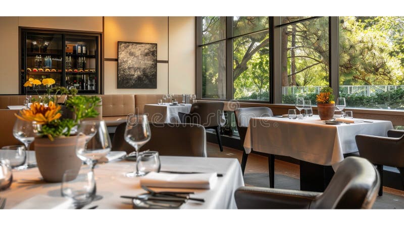 Hotel Restaurant Showcasing Private Dining Room with Seasonal Menu and ...