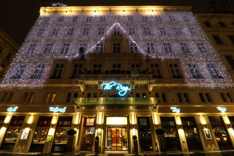 Hotel Ring Vienna editorial photo. Image of frontfassade - 85263776
