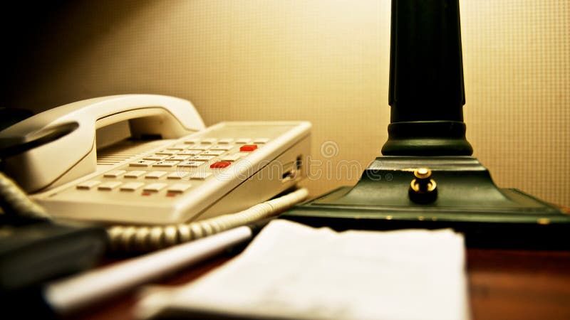 Hotel room desk stock image. Image of metropolis, bedroom - 17718503