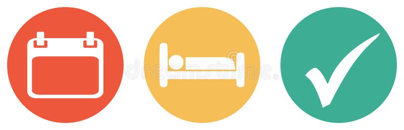 Hotel Room Reservation - Button Banner Stock Illustration ...