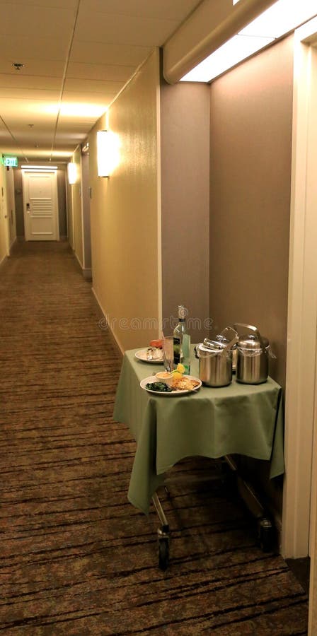 Hotel Room service stock image. Image of single, business - 66110361