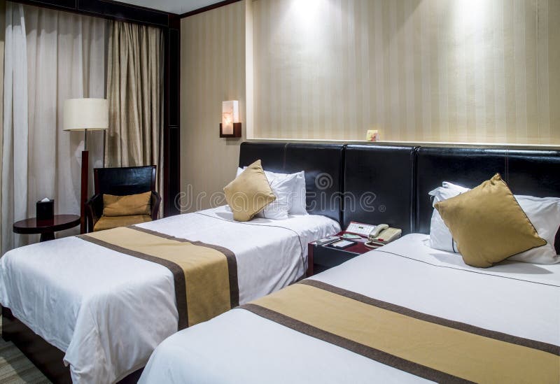 Hotel Rooms stock photo. Image of environment, bedding - 59280838
