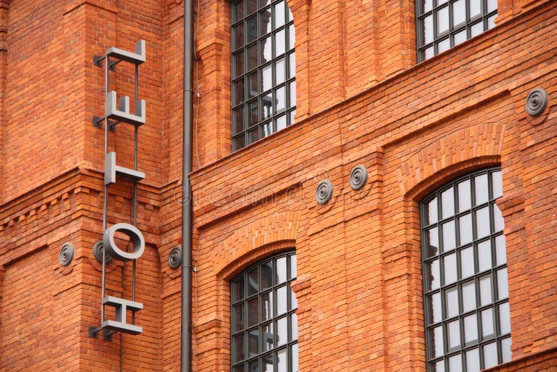 Hotel sign. stock photo. Image of hostel, europe, historic - 13570406