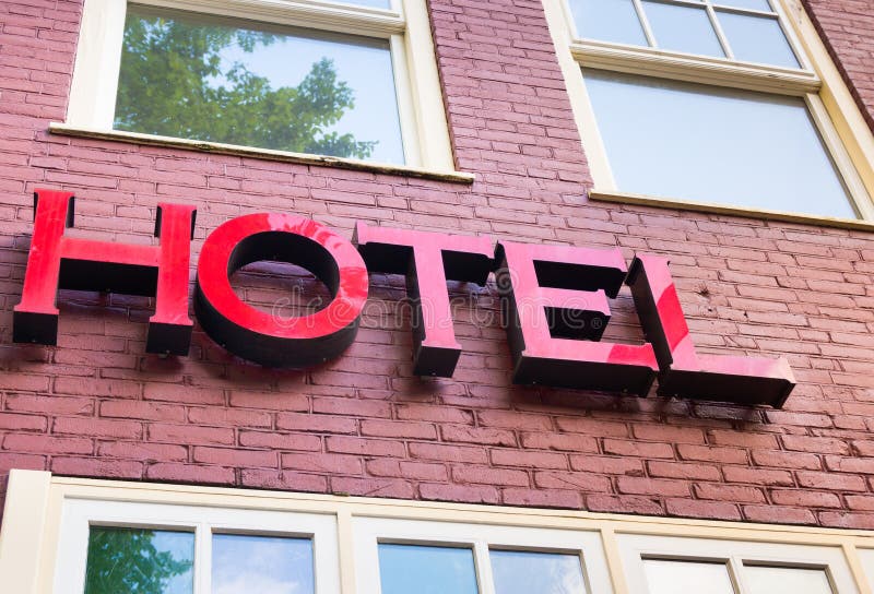 Hotel and spa sign stock photo. Image of sign, visit - 22858892