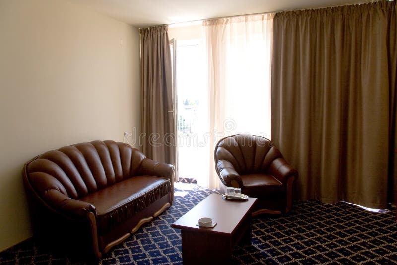 Hotel sitting room stock photo. Image of hotel, light - 3466046