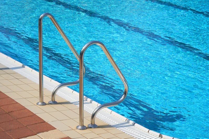 Hotel Staff Worker Cleaning the Pool Stock Image - Image of relaxation ...
