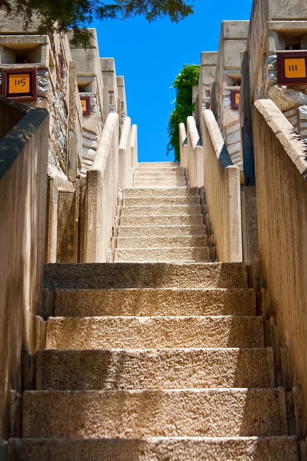 Hotel Staircase Outdoors Picture. Image: 15321695