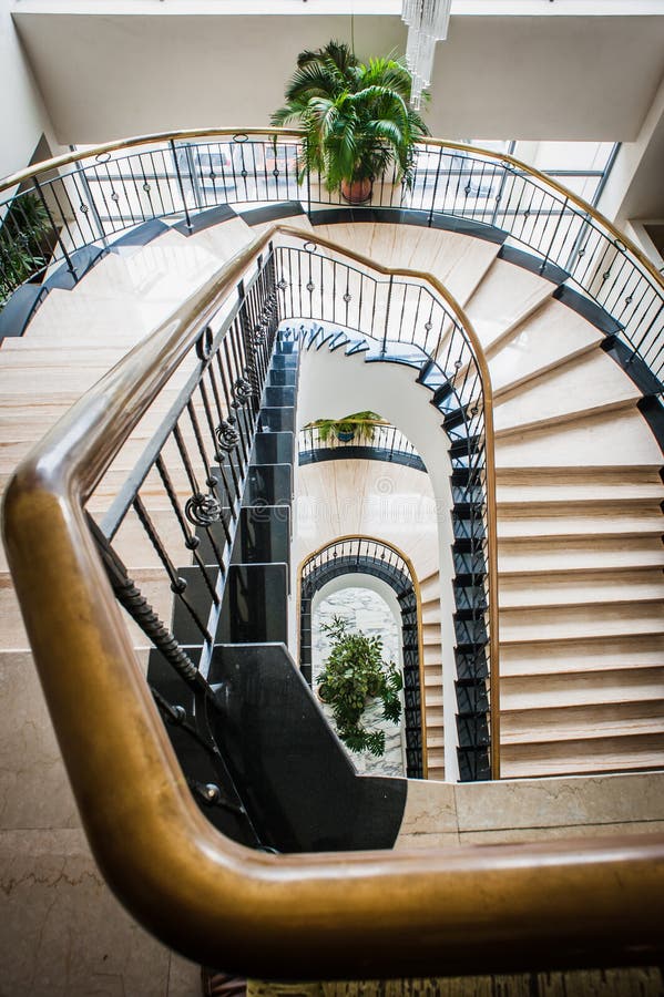 Hotel Staircase stock photo. Image of buildings, indoor - 32702212